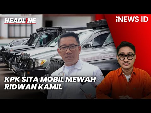 KPK Sita Mobil Mewah Ridwan Kamil terkait Kasus Korupsi Bank BJB | Headline iNEWS.ID