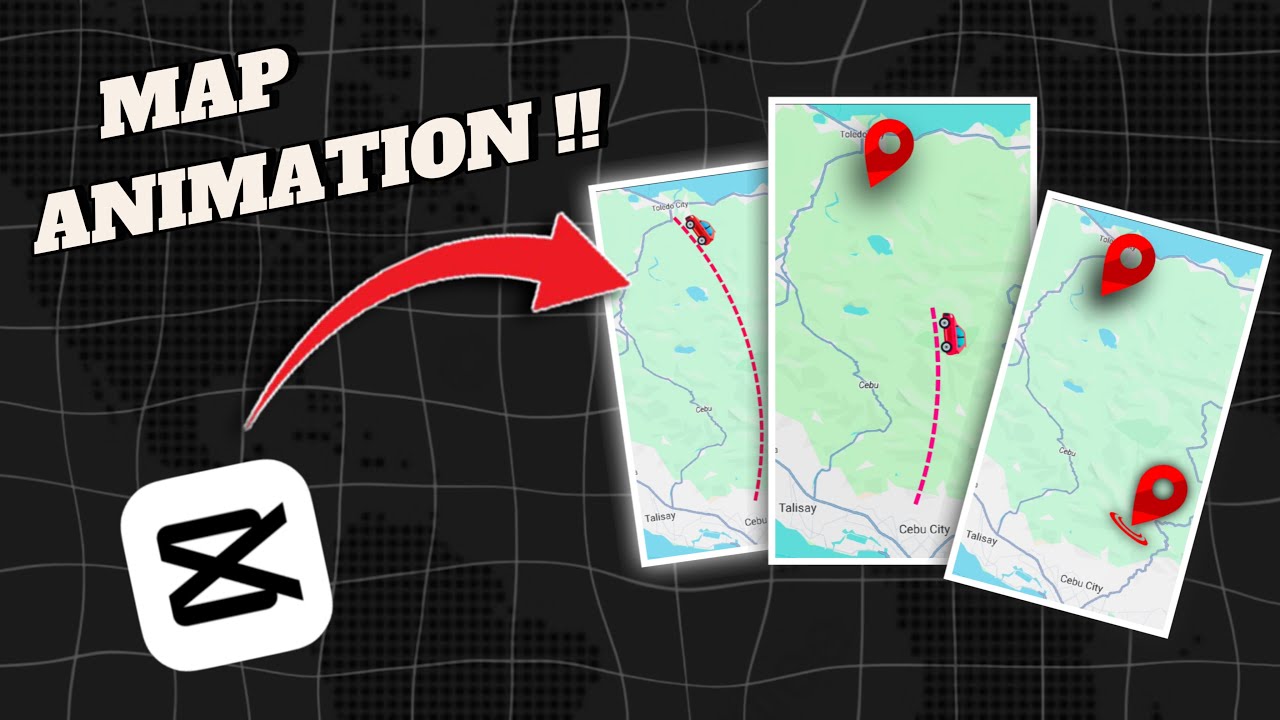 How to Create a Map Travel Animation in CapCut