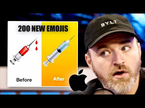Apple's Subtle Emoji Changes...