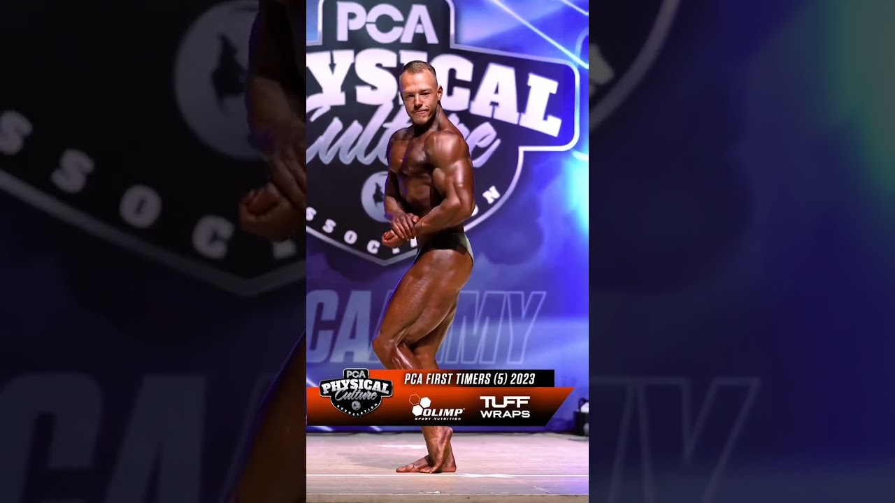 2023 PCA First Timers (5) Men's Bodybuilding Medium | 2nd Place | JanGriesmayer