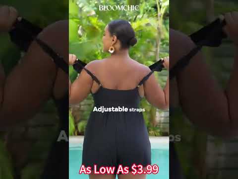 As Low As $3.99 Plus Size Swimsuit On Sale#plussize #swimsuit