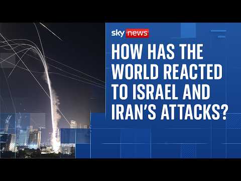 How has the world reacted to Iran and Israel's strikes?