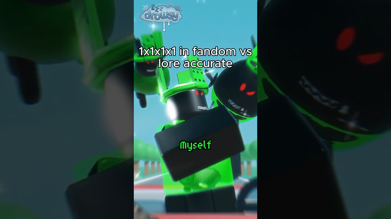 1x1x1x1 in fandom vs lore accurate #forsaken #roblox #moonanimator #animation #memes