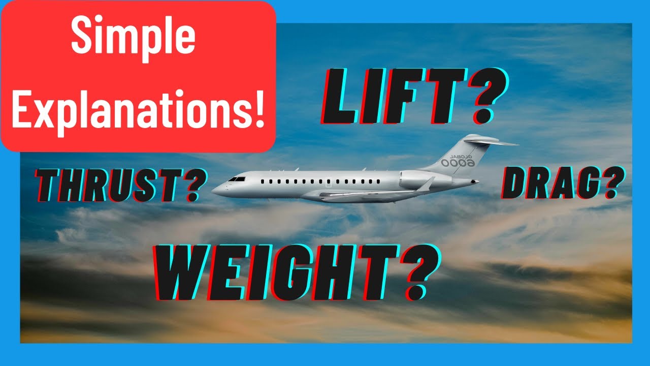 The Four Aerodynamic Forces Explained! | Theory of Flight 3 ✈️✈️