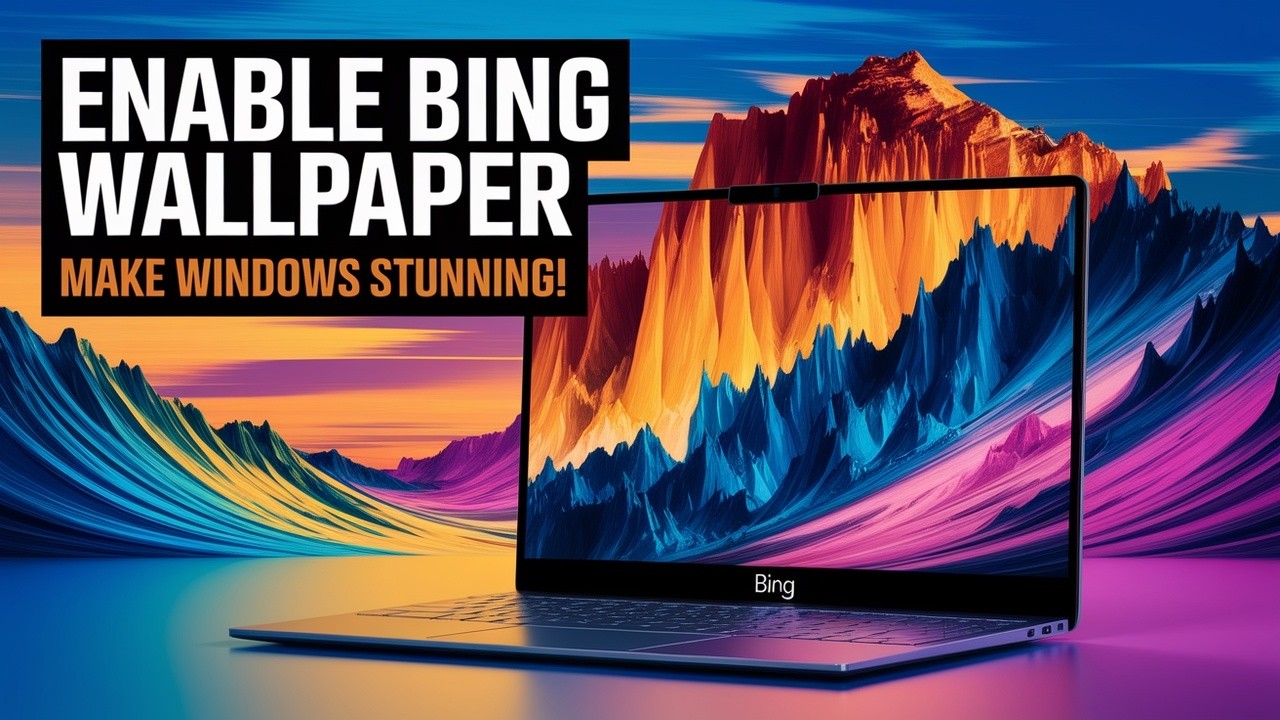 How To Enable Bing Wallpaper In Windows 10/11