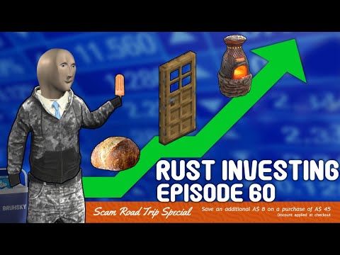 How to make PROFIT investing in Rust Item Store Skins ep 60
