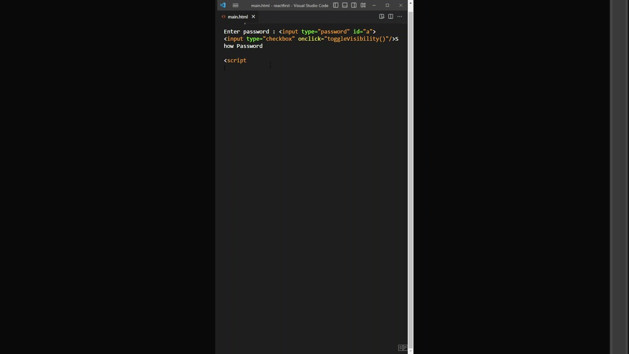 Show/Hide Password Toggle With Javascript | With Source Code #javascript #javascripttutorials #html
