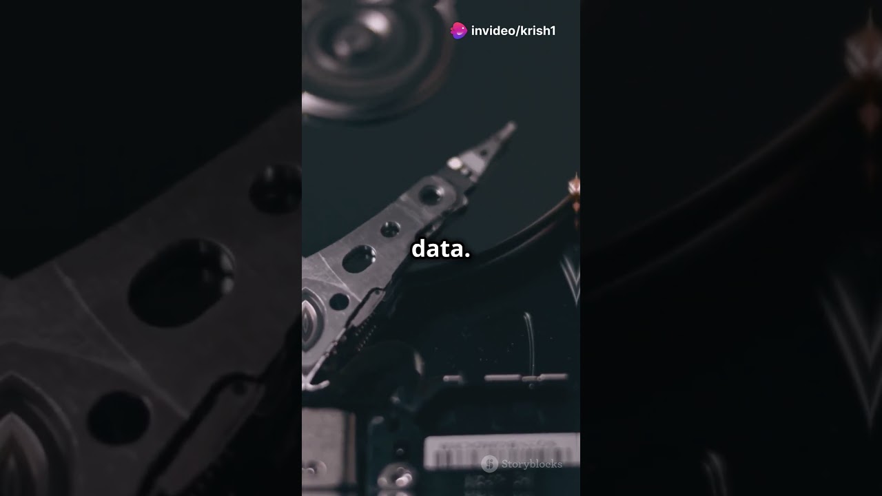 How SSDs Store Your Data #shorts #tech