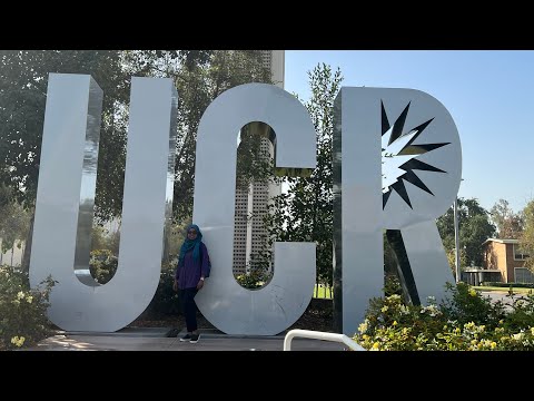 Let’s walk to UCR campus ( University of California, Riverside)
