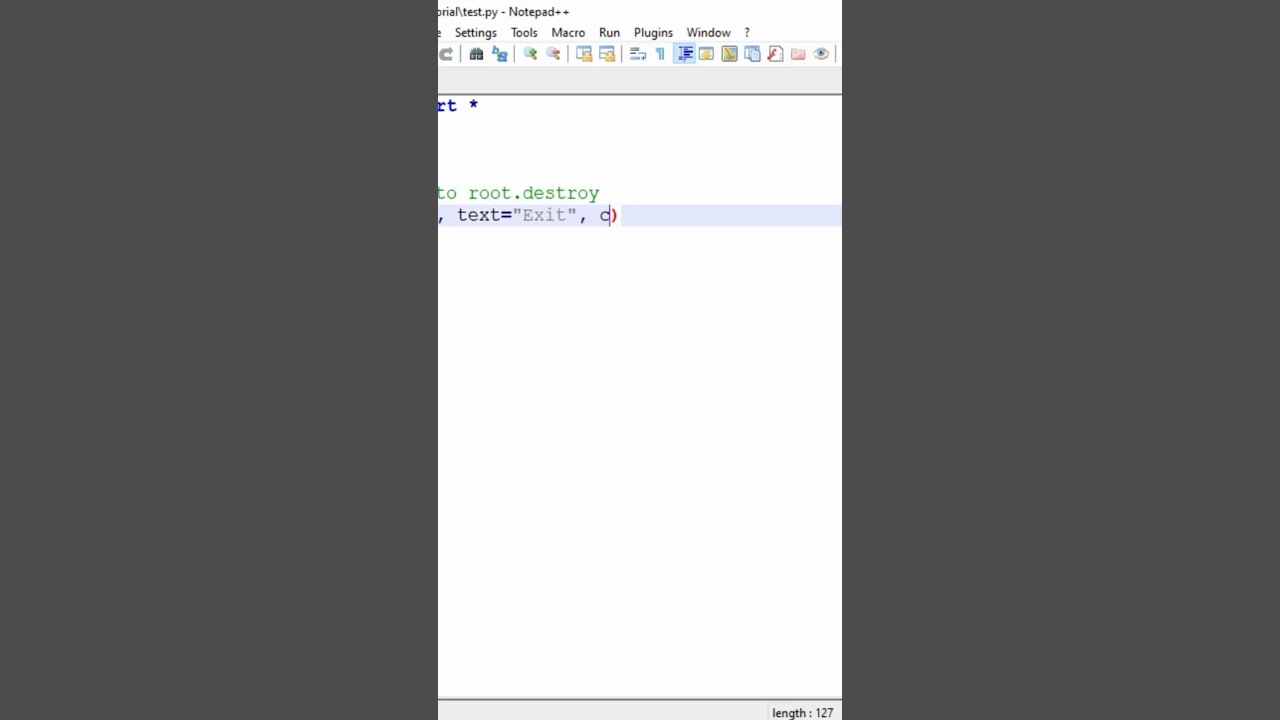 How to Destroy the Root Window in Python's Tkinter