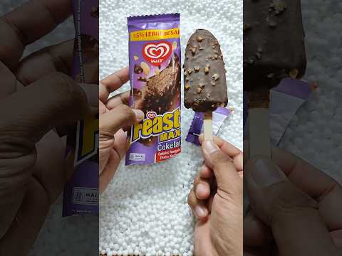 Mencari dan Mengumpulkan es krim walls feast max cokelat dikardus #huntingjajan #jajanan #jajan