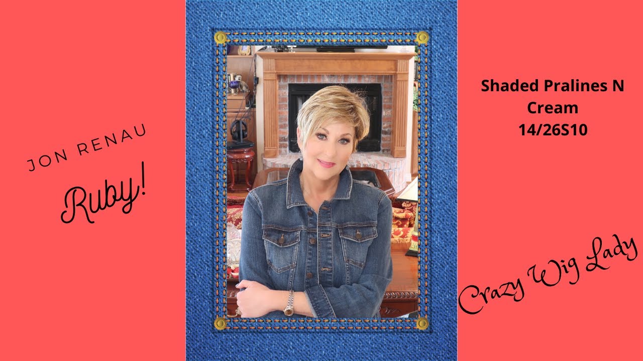 Jon Renau RUBY Wig Review | 14/26S10 | Shaded Pralines N Cream | Crazy Wig Lady
