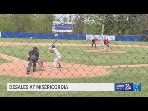 Misericordia Baseball 13-7 Win Over DeSales