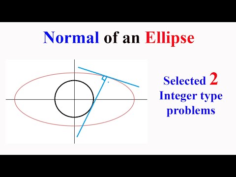 Solved Examples for JEE: Ellipse- 9 Video Lecture