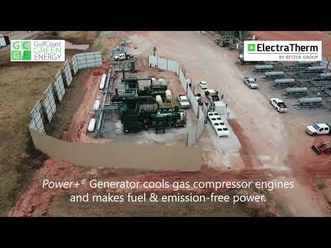 Waste Heat to Power Natural Gas Compressor