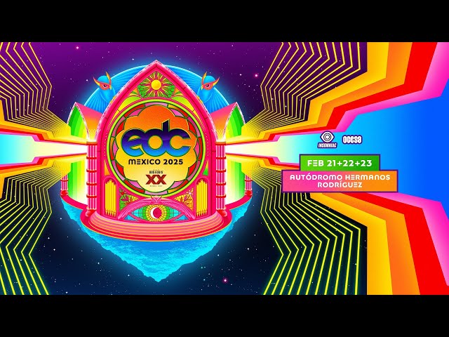 Cartel con DJs de EDC 2025 fue revelado; aquí el line up