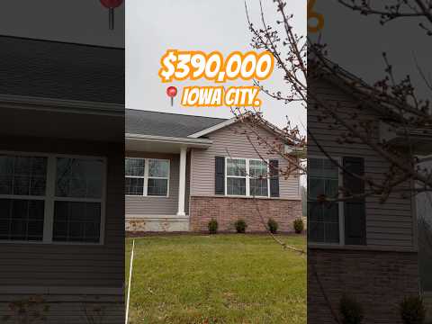 House Tour📍Iowa City, IA, $389,900, 4Beds | 3Baths | 2,353 SqFt
