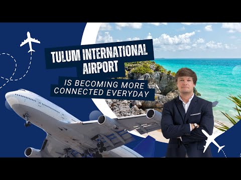 Tulum International Airport is becoming more connected everyday.