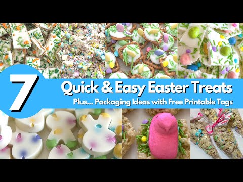 Easter Treats Ideas For The Whole Family, Plus Pretty Packaging Ideas