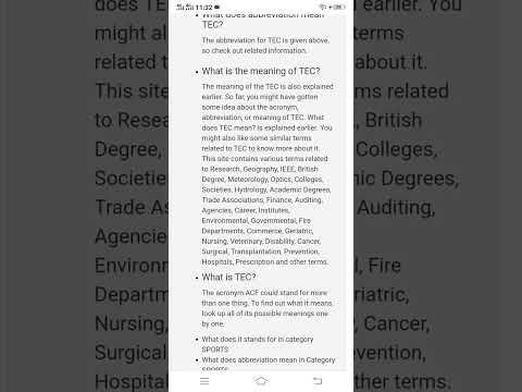 What Does Tec Mean In Technology By Irfan king