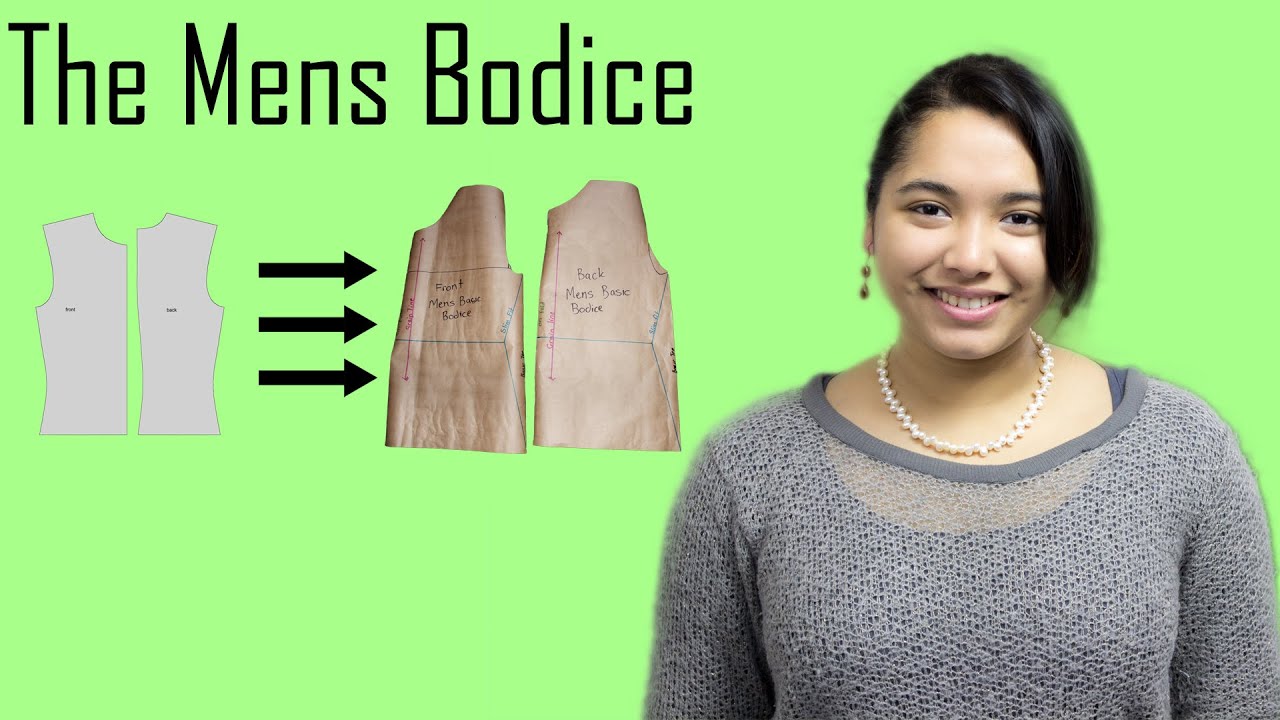 DIY - Basic Pattern Tutorial: The Mens Bodice
