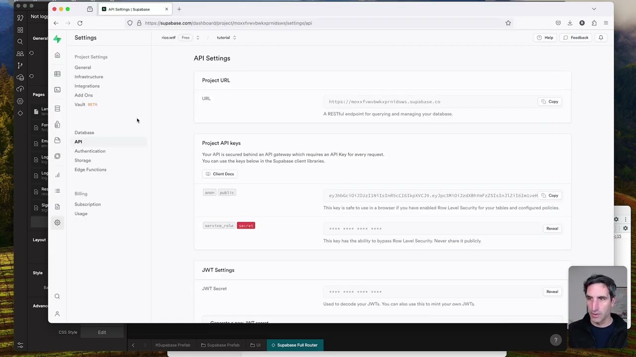 Noodl Supabase prefab tutorial