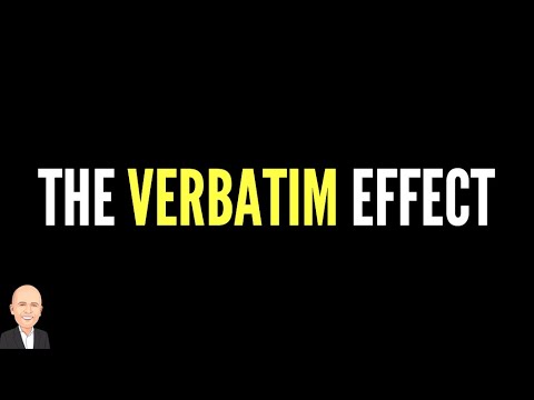 THE VERBATIM EFFECT | Understand Your Buyer | Psychology of Selling
