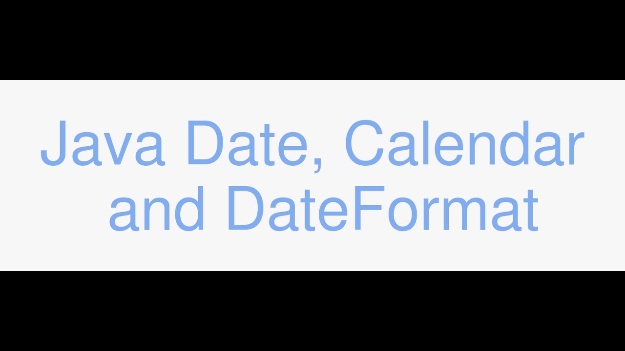 Java Date, Calendar, Timezones, and DateFormat tutorial
