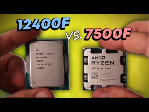 the $130 Ryzen 5 7500F vs the SUB $100 i5 12400F - What's the Best CPU for your Gaming PC?