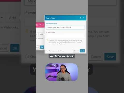 Setting up a Webhook