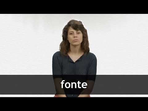 English Translation of “FONTE” | Collins French-English Dictionary
