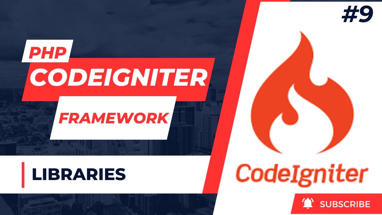 Codeigniter Tutorial in Hindi - 9 | 2023 libraries in codeigniter - 3 #codeigniter