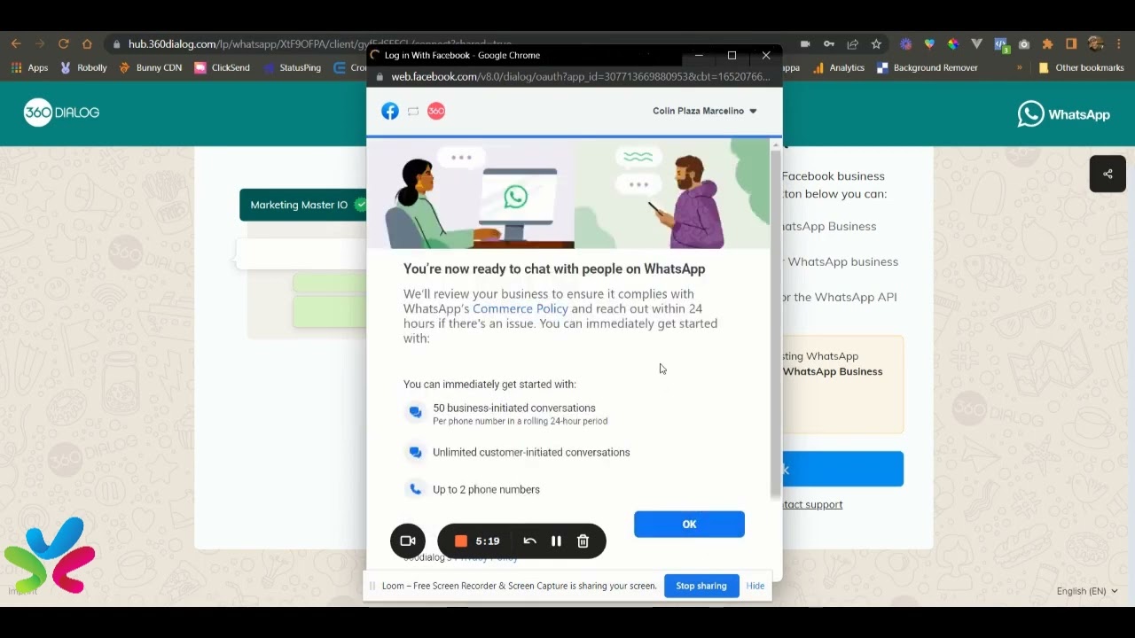 Creating Official WhatsApp API With 360Dialog