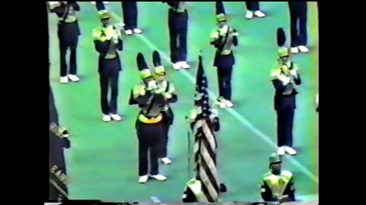1985-86 St. Augustine H.S. Marching 100 | Halftime Show | New Orleans Saints Home Game