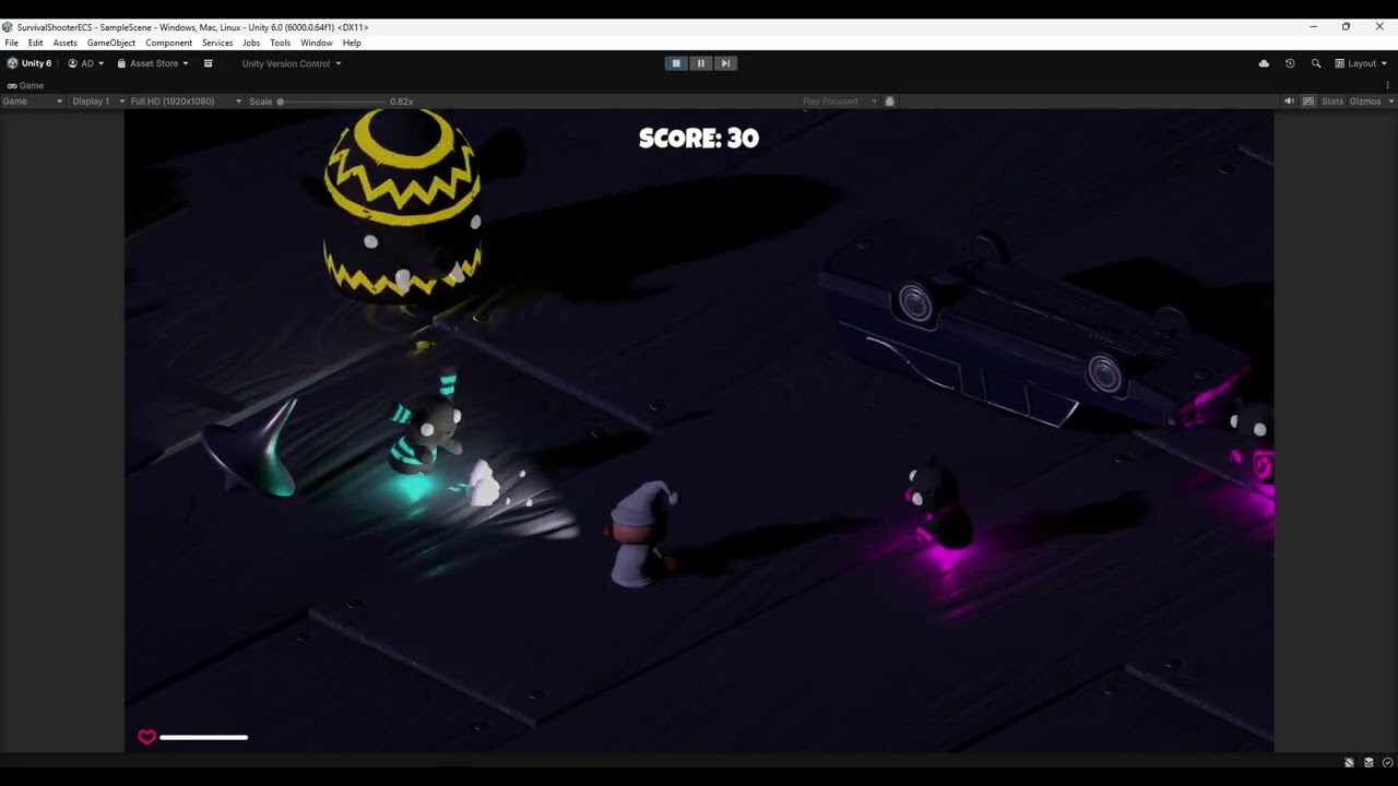 Survival Shooter using Unity DOTS