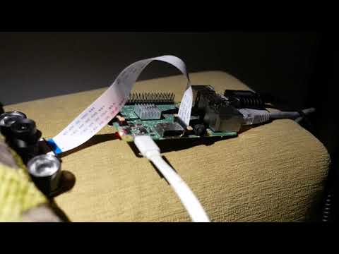Raspberry Pi audio/video streaming device (first run on powerbank)