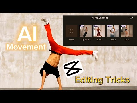 CAPCUT Editing Tutorial | AI Movement Easy Step | Camera Tracking