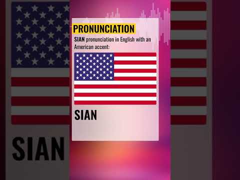 ✅ How To Pronounce Sian 🇺🇸 🇬🇧 🇦🇺 🇮🇳 accents