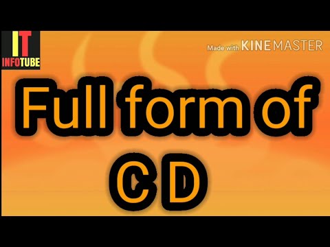 Full form of CD | what is CD