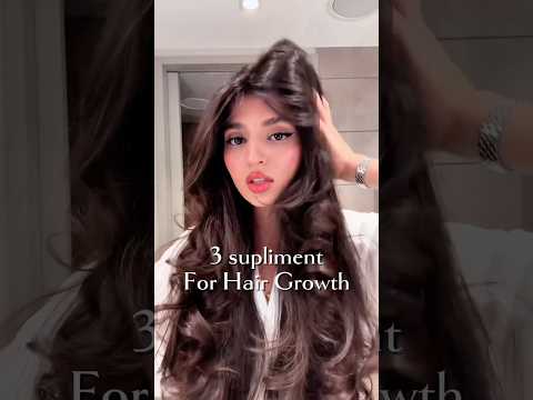"Top 3 Supplements for Rapid Hair Growth | Get Longer, Thicker Hair Fast!"