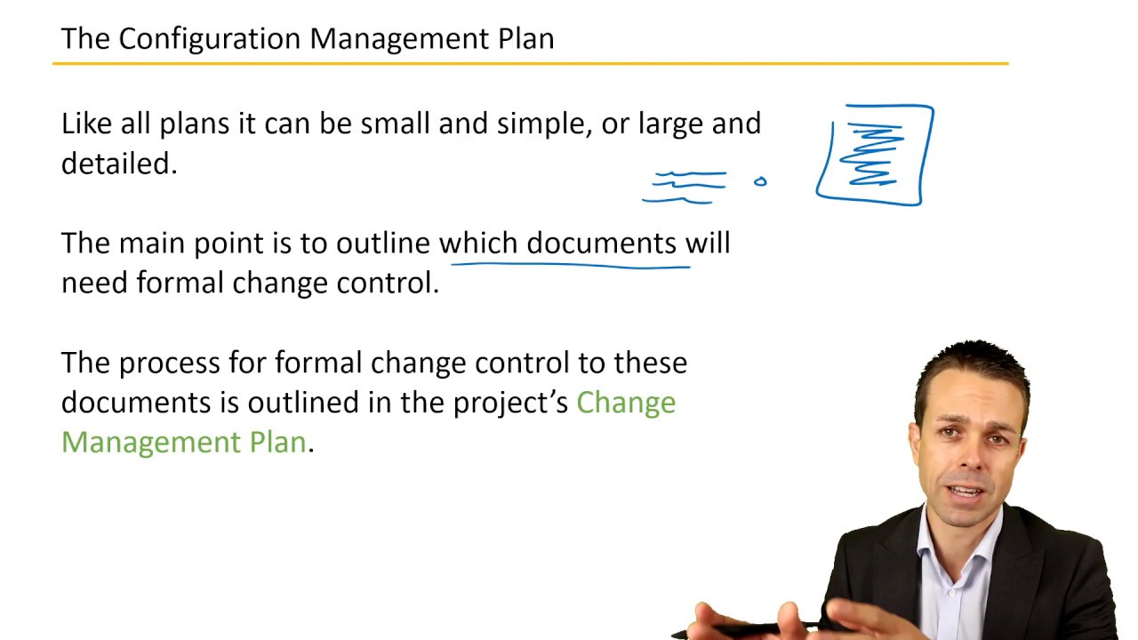 The CONFIGURATION MANAGEMENT PLAN | Key Concepts for Project Managers