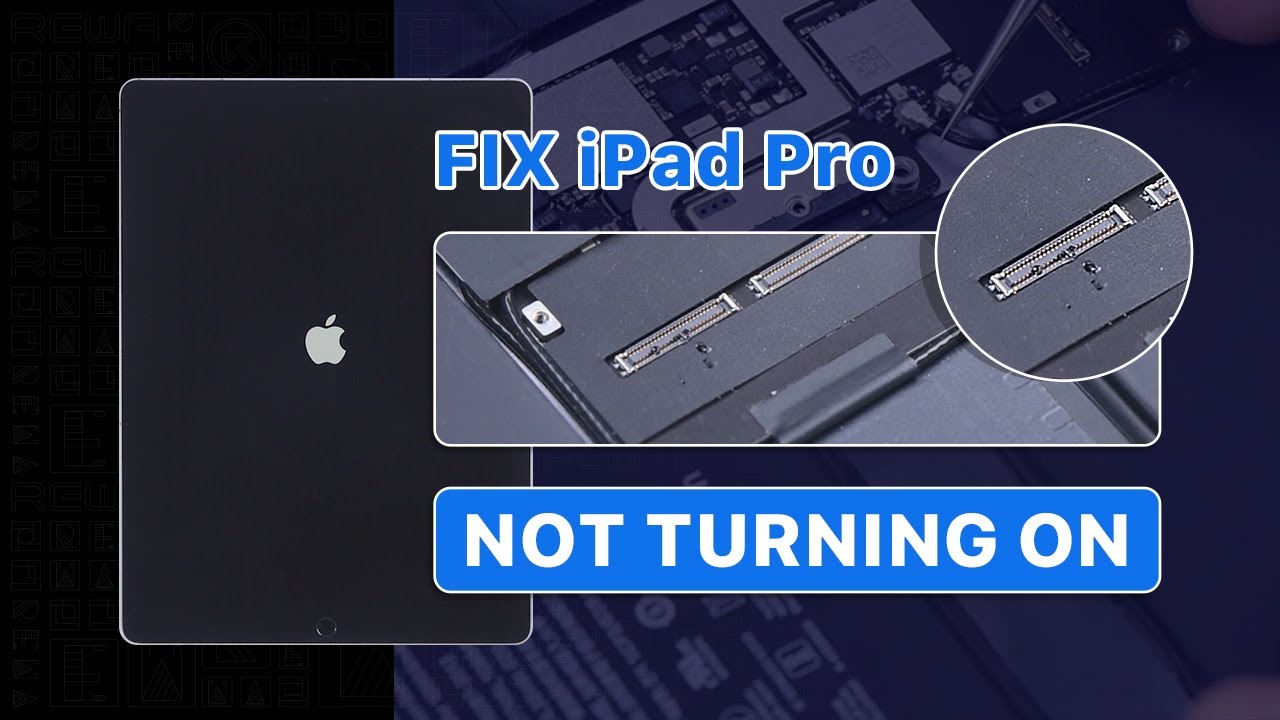 iPad Pro Repair Tutorial: Reviving Connectivity with Connector ...
