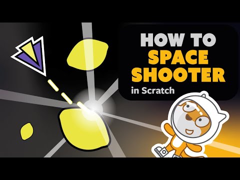 Code a Fun Space Shooter Game 🚀 | 1. Move & Shoot | Scratch Tutorial
