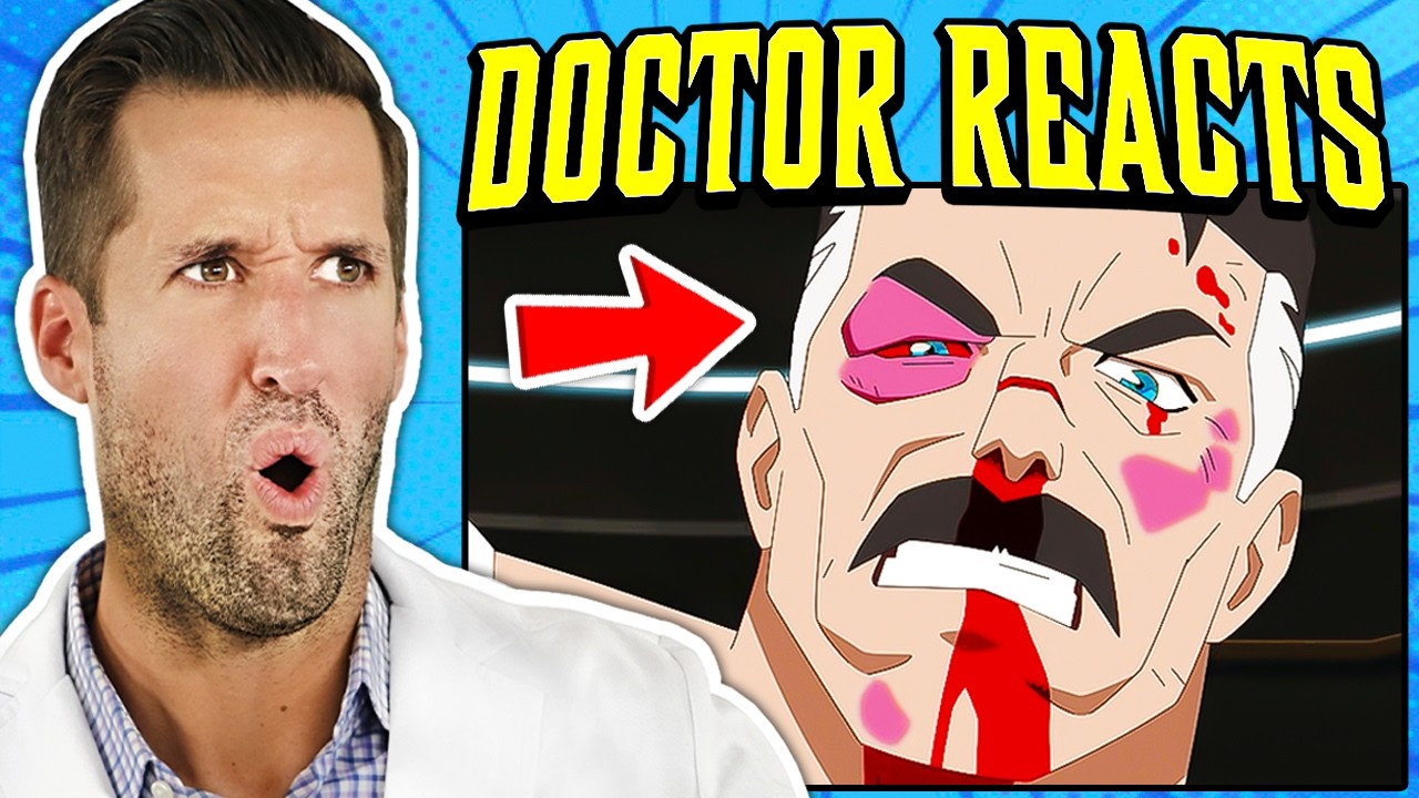 Doctor ER Reacts to Invincible Medical Scenes | Compilation