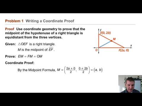 Writing a Coordinate Proof – Easy Peasy All-in-One High School