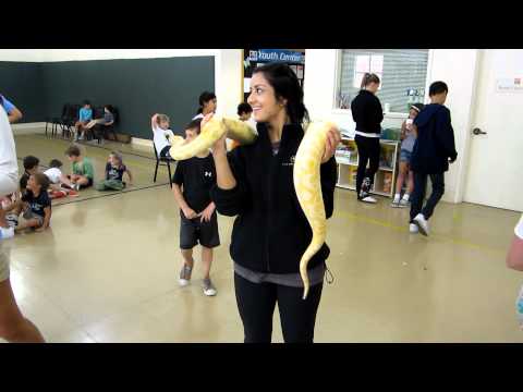 Brian Gundy Gives Reptile Presentation At Courtside Club