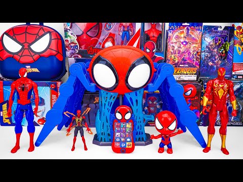 Marvel Spiderman Toys Unboxing Review | Marvel Spidey Web Quarters Playset | Spider Man Mask