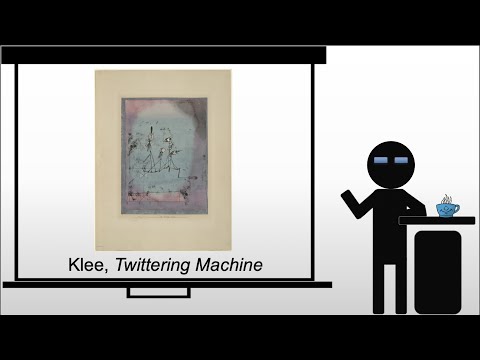 Klee Twittering Machine
