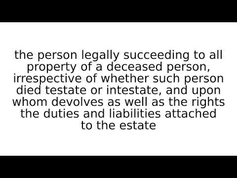 heir/heiress #legal #term #terms #english #meaning #meanings #definition #definitions