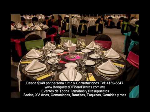 Menu De Banquetes Definicion